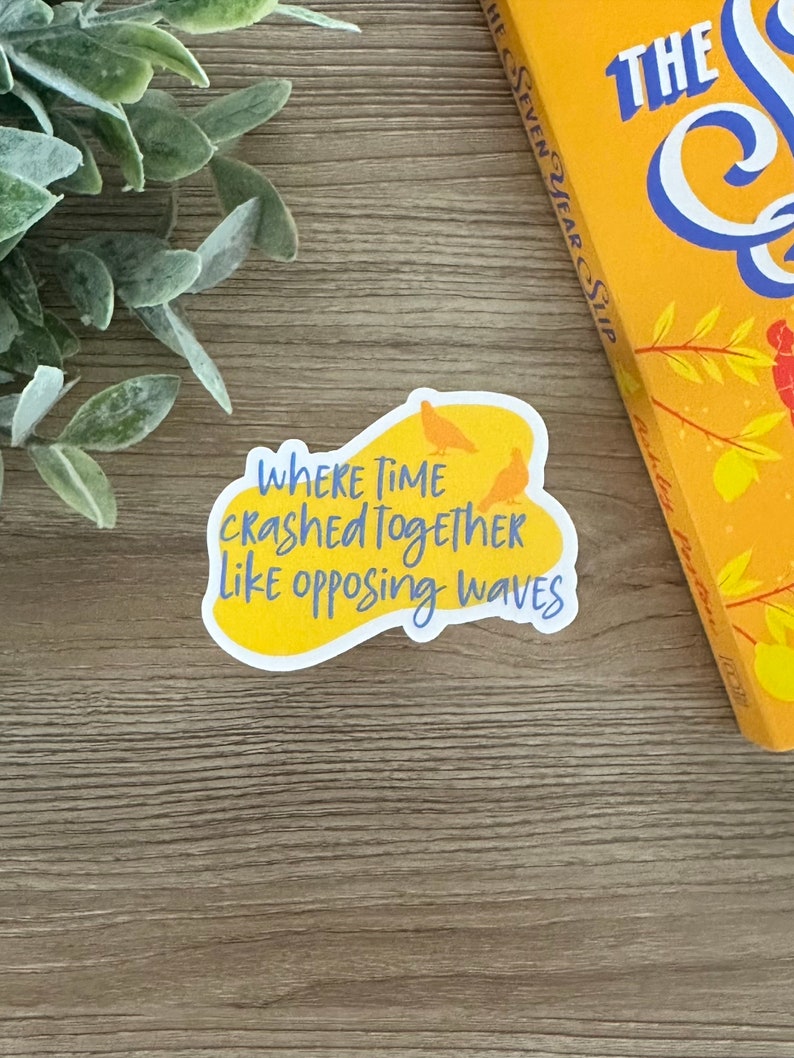 The Seven Year Slip Sticker for Ereader, Kindle, Water Bottle, Laptop ...