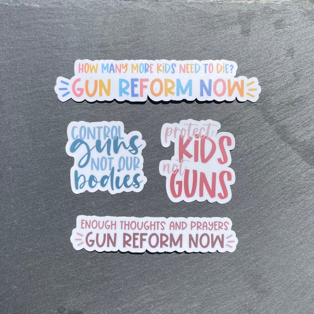 Gun Control Stickers - Etsy