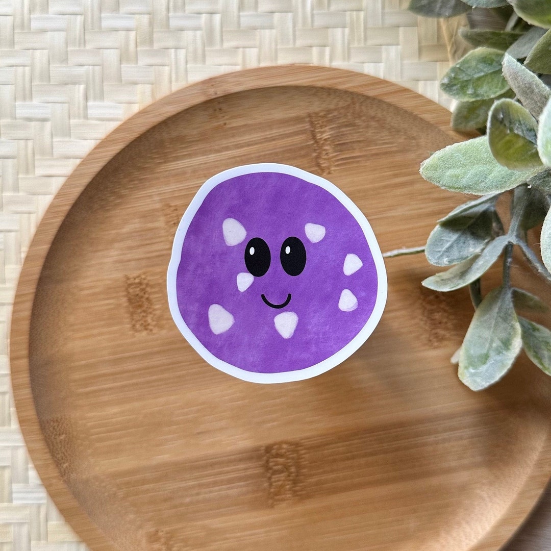 Ube White Chocolate Cookie Filipino Sticker Cute Birthday Gift ...