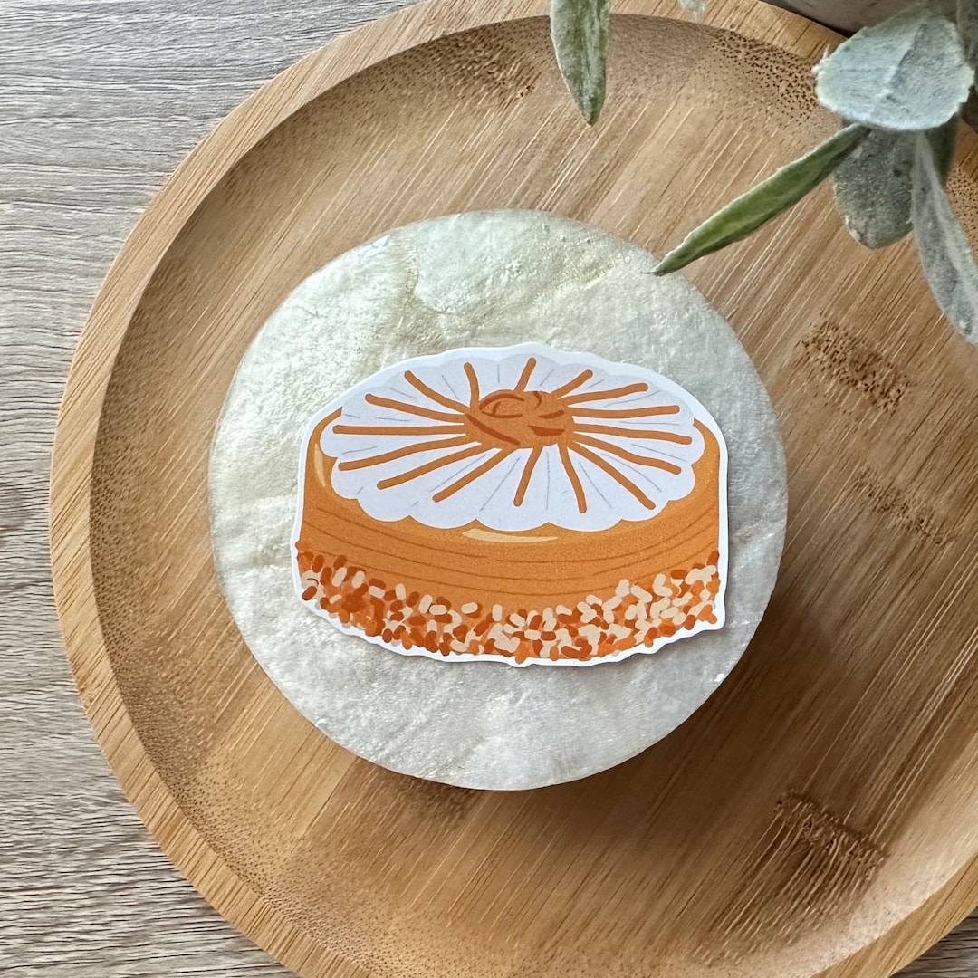 Yema Caramel Cake Filipino Sticker Cute Birthday Gift Philippines ...