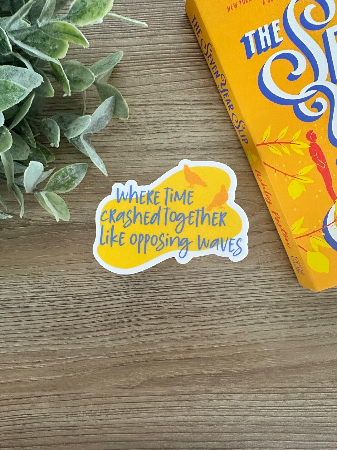 The Seven Year Slip Sticker for Ereader, Kindle, Water Bottle, Laptop ...