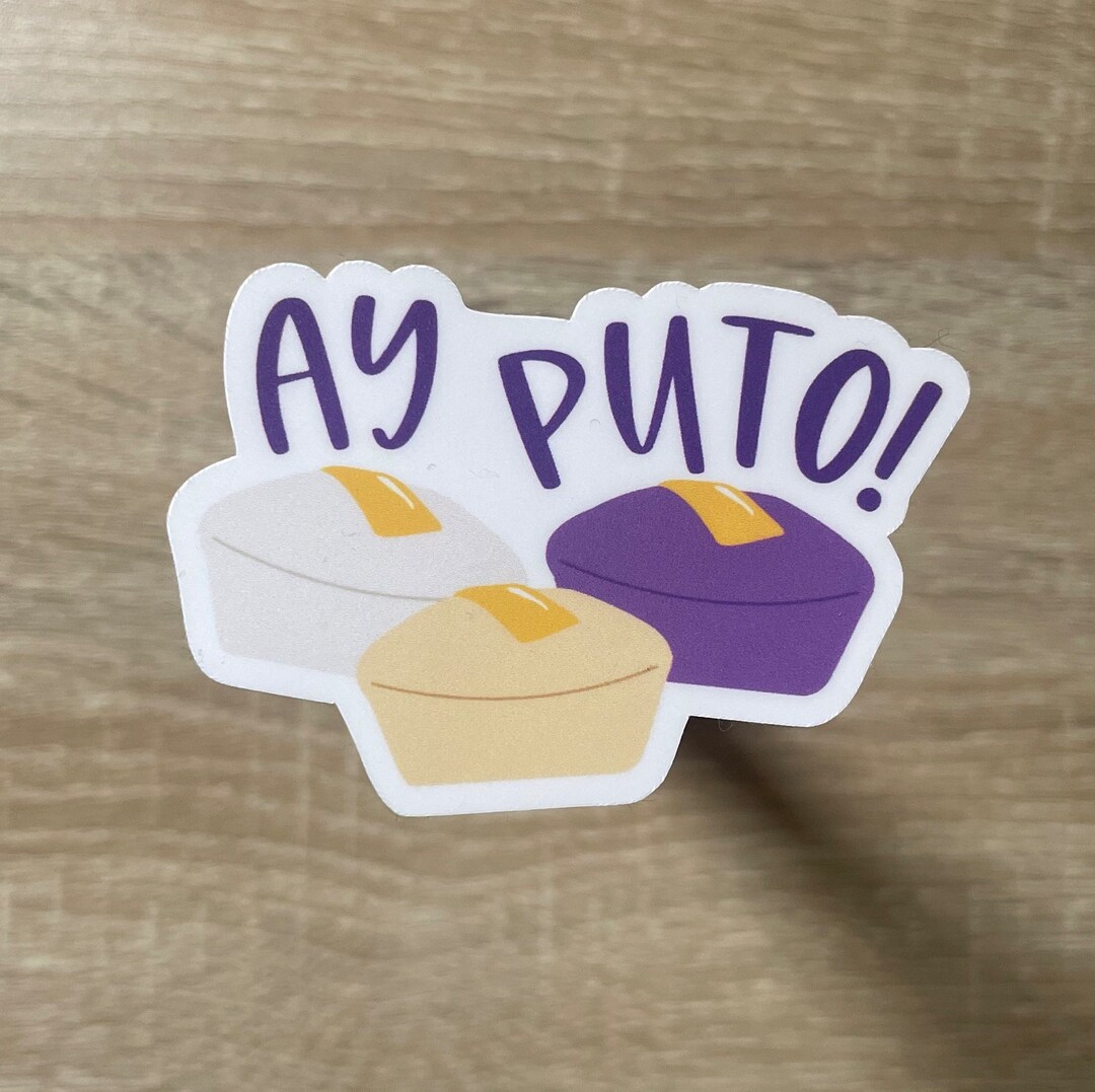 Ay Puto! | Filipino Funny Weatherproof Vinyl Stickers for Laptop, Water ...