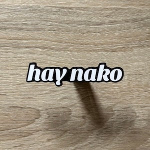 HAY NAKO | Filipino Funny Stickers Weatherproof Vinyl Stickers for ...