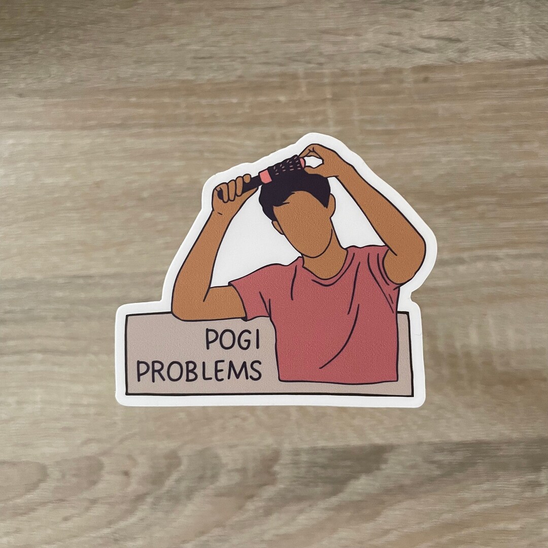 POGI PROBLEMS | Father's Day Gift Funny Filipino Stickers Waterproof ...
