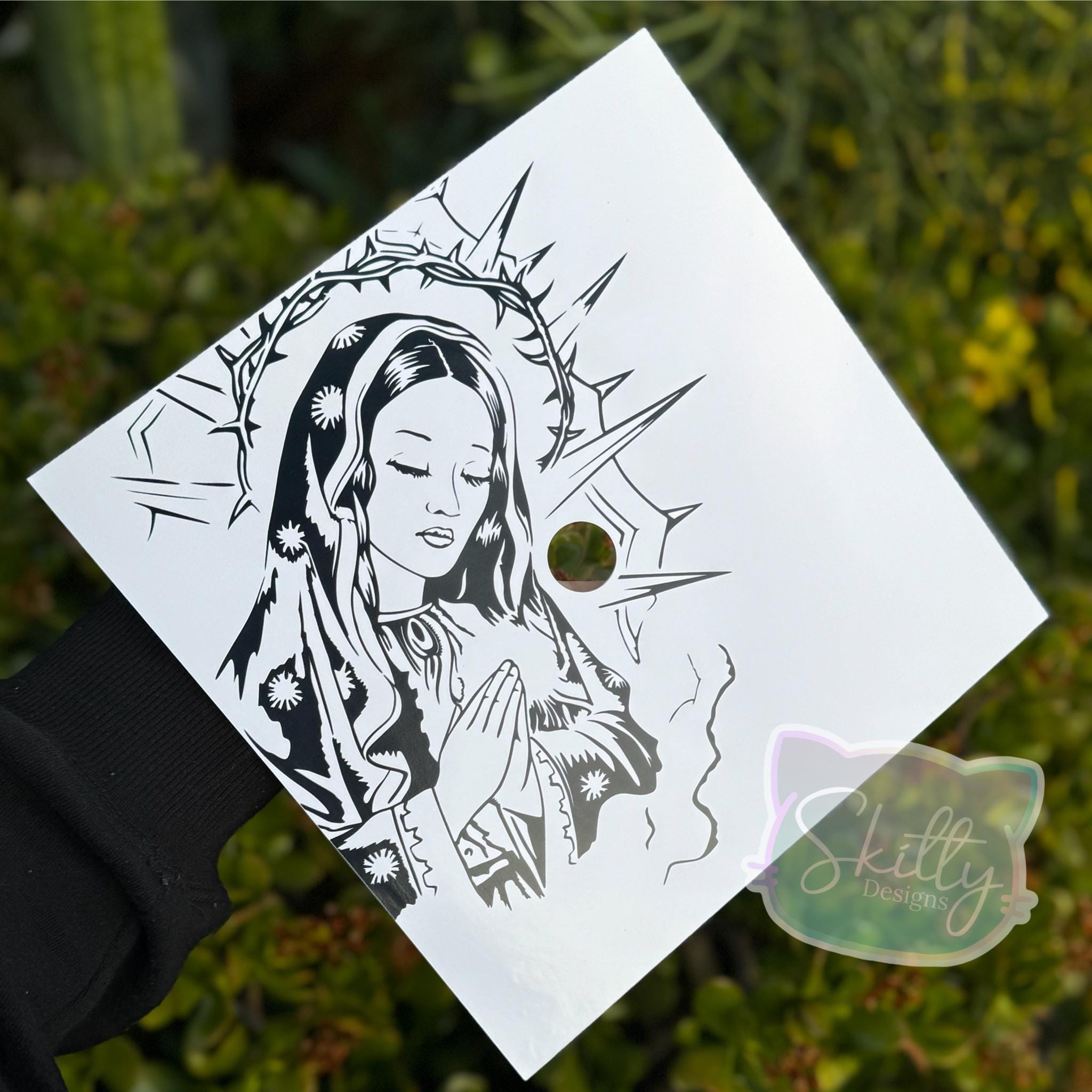 Virgen Mary Graduation Cap Topper - Etsy
