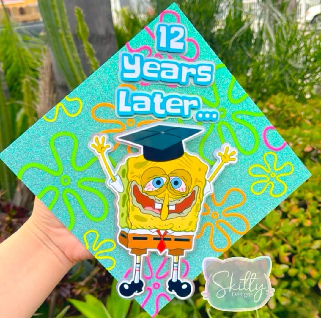 Graduation Cap Topper Sponge - Etsy