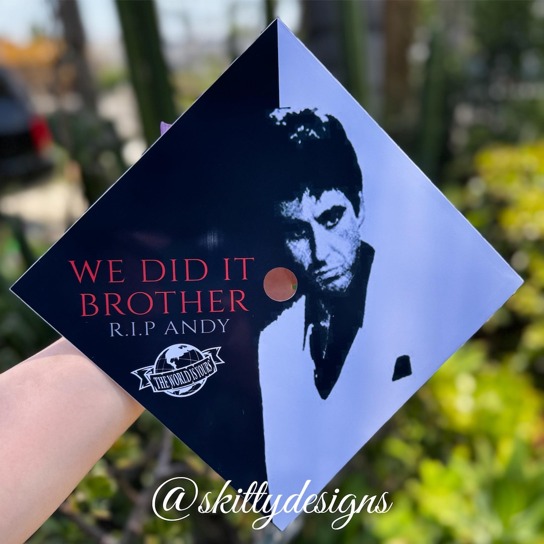 Scarface Graduation Cap Topper - Etsy