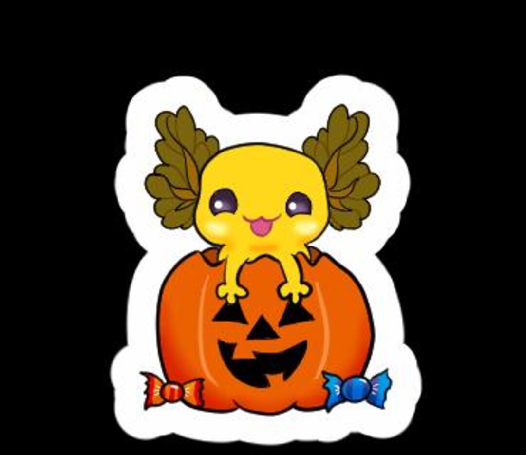 Axolotl Pumpkin - Etsy