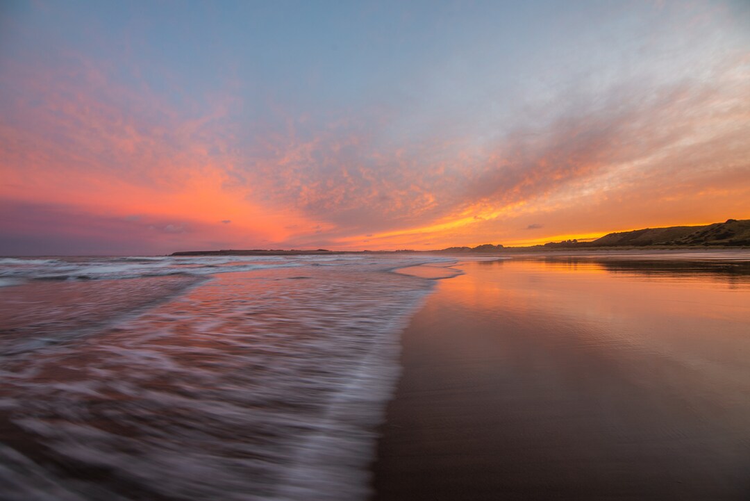 Spectacular Lunan Bay Sunset - Etsy