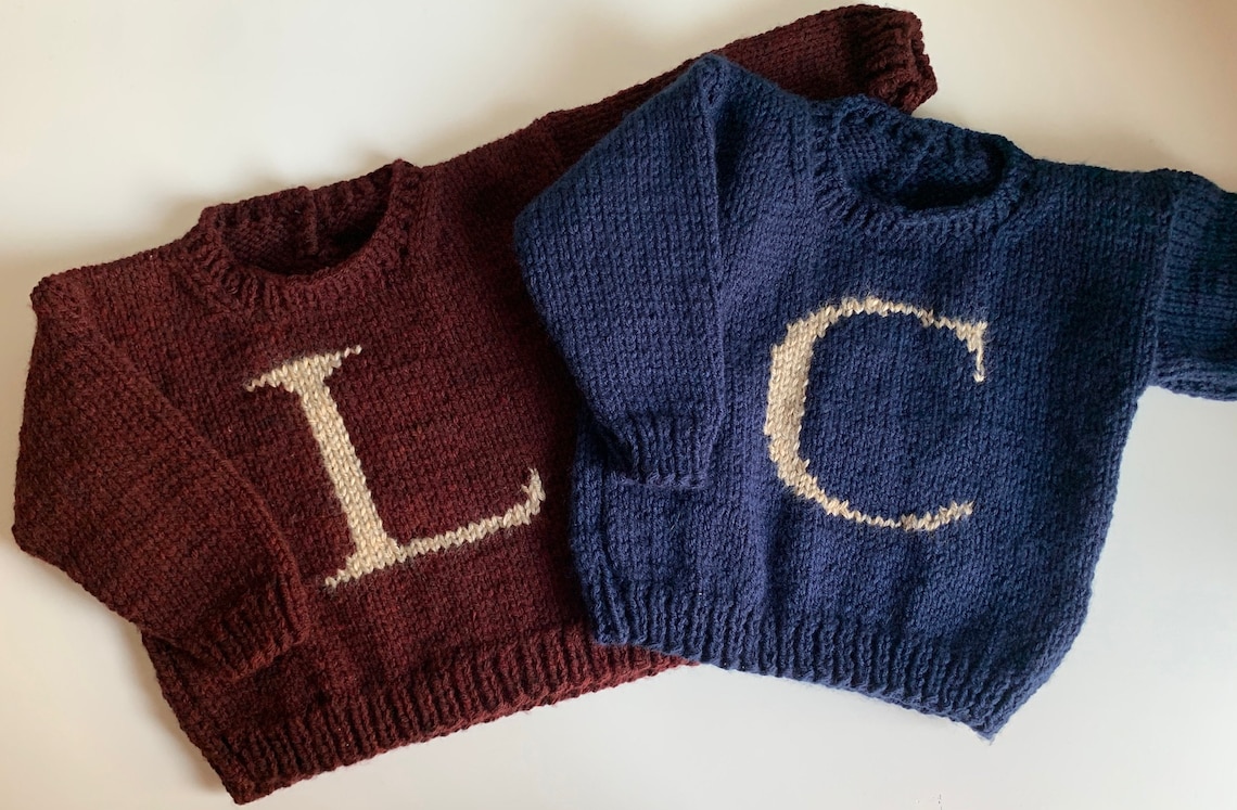 Small Alphabet Knitting Charts - Etsy