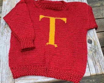 Knit Weasley Sweater Pattern - Etsy