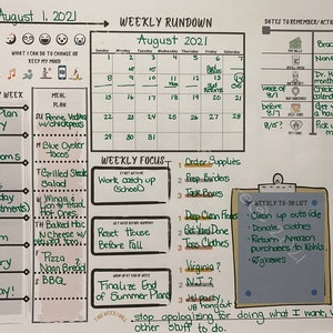 The Ultimate Weekly Planner for All Minds (digital Download) - Etsy