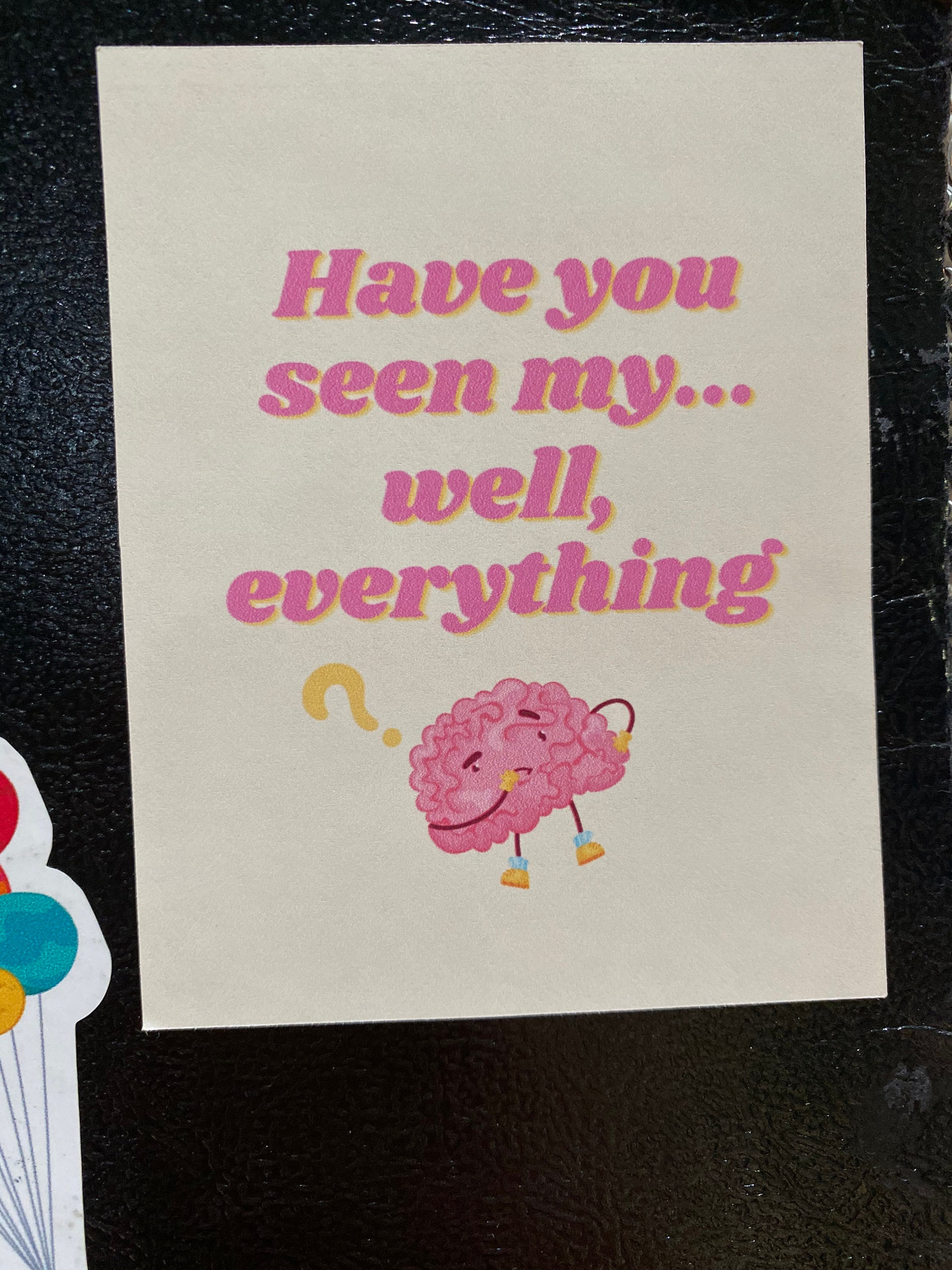 ADHD Brain Sticker | Etsy