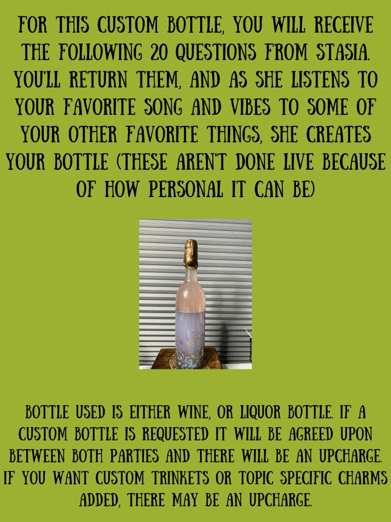 20 Questions Bottle - Etsy