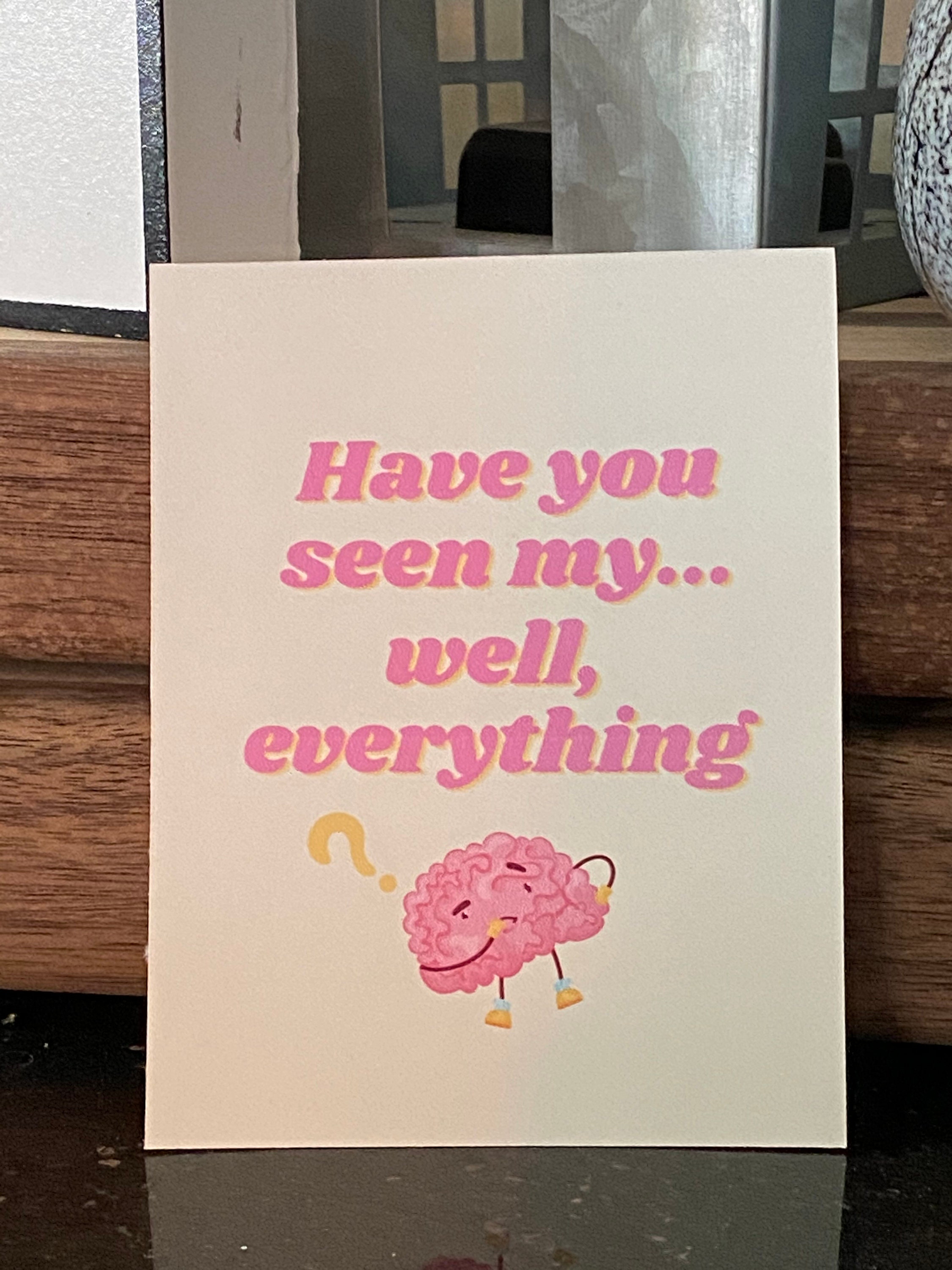 ADHD Brain Sticker | Etsy