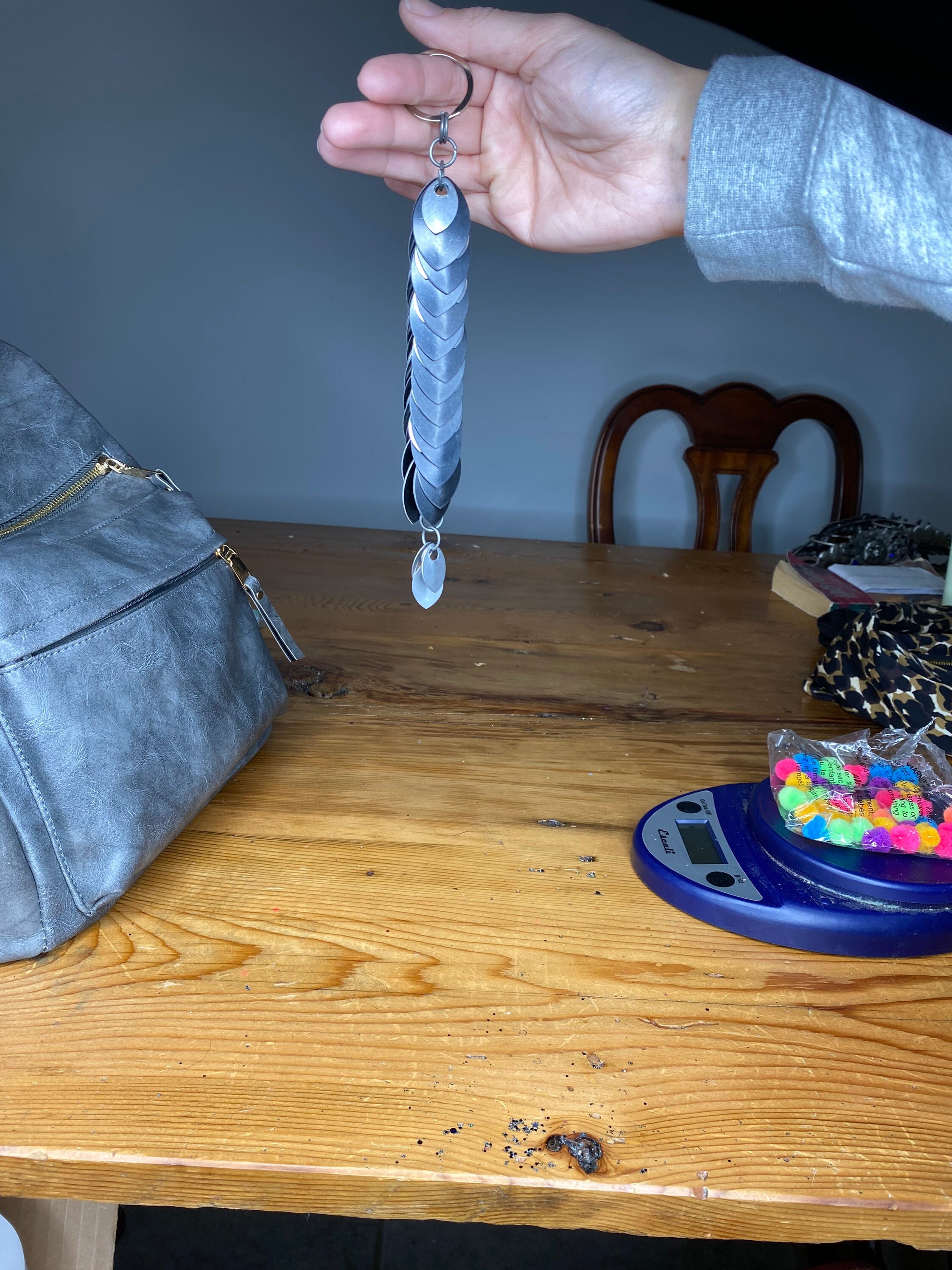 Dragon Scale Fidget Key Chain | Etsy