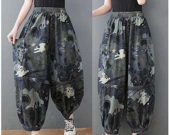 Lantern Pants Pattern - Etsy