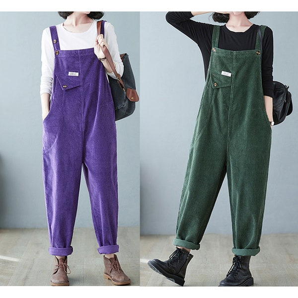 Purple Overalls Men - Shop Online - Etsy