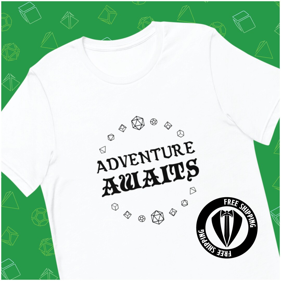 Adventure Awaits Dnd Shirt Dungeons And Dragons Shirt Etsy adventure-awaits-dnd-shirt-dungeons-and-dragons-shirt-etsy