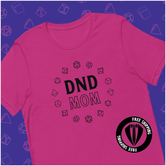 Dnd Mom Dnd Shirt Dnd Women's Clothing Dungeon Master - Etsy