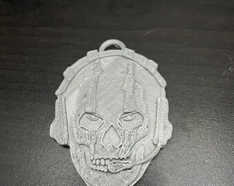 Ghost Call of Duty Keychain - Etsy