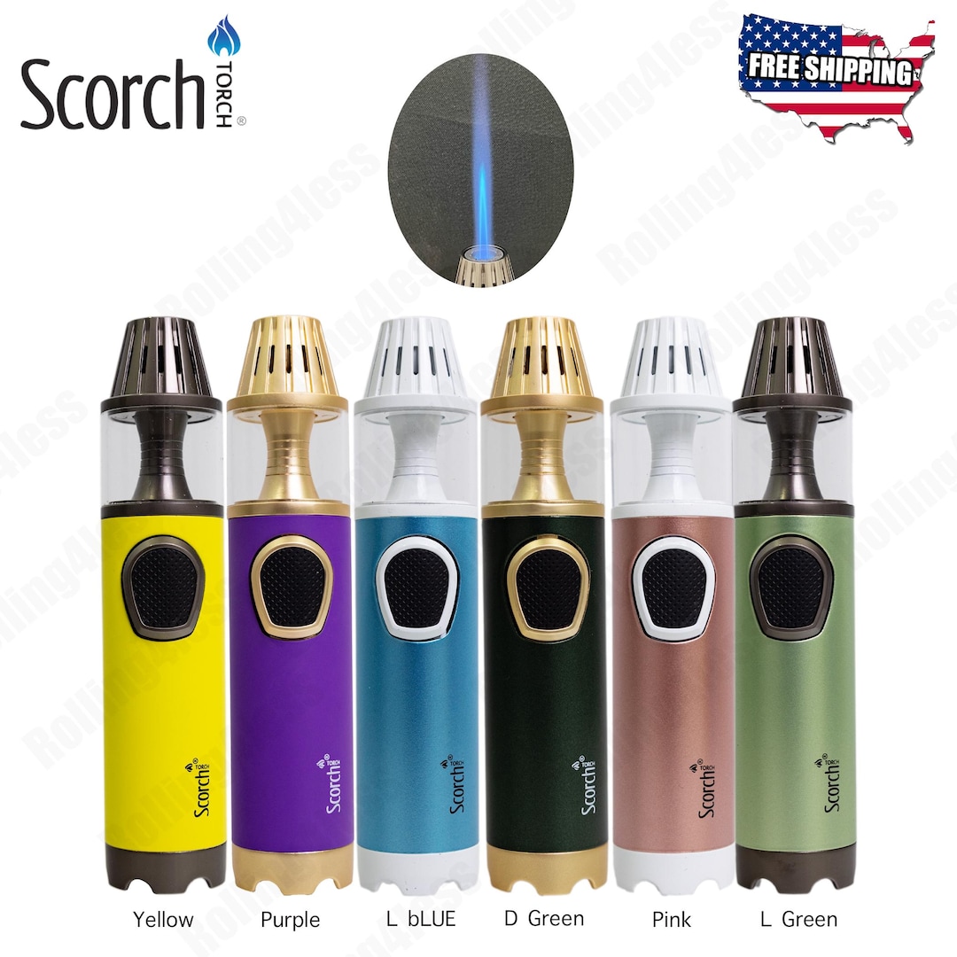Scorch Torch Round Pencil Single Flame Torch Lighter - Etsy