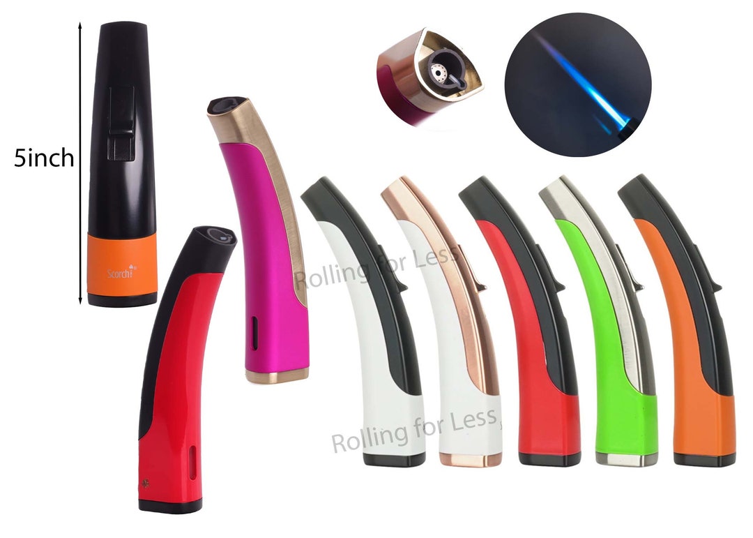 Scorch Torch Arc Torch Twotone Matte Finish Button Torch Lighter - Etsy