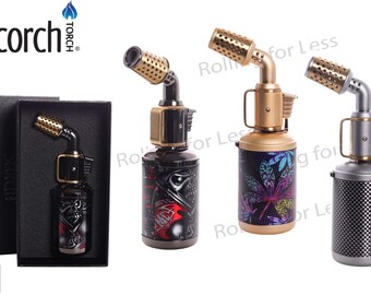 Scorch Torch Arc Torch Twotone Matte Finish Button Torch Lighter - Etsy