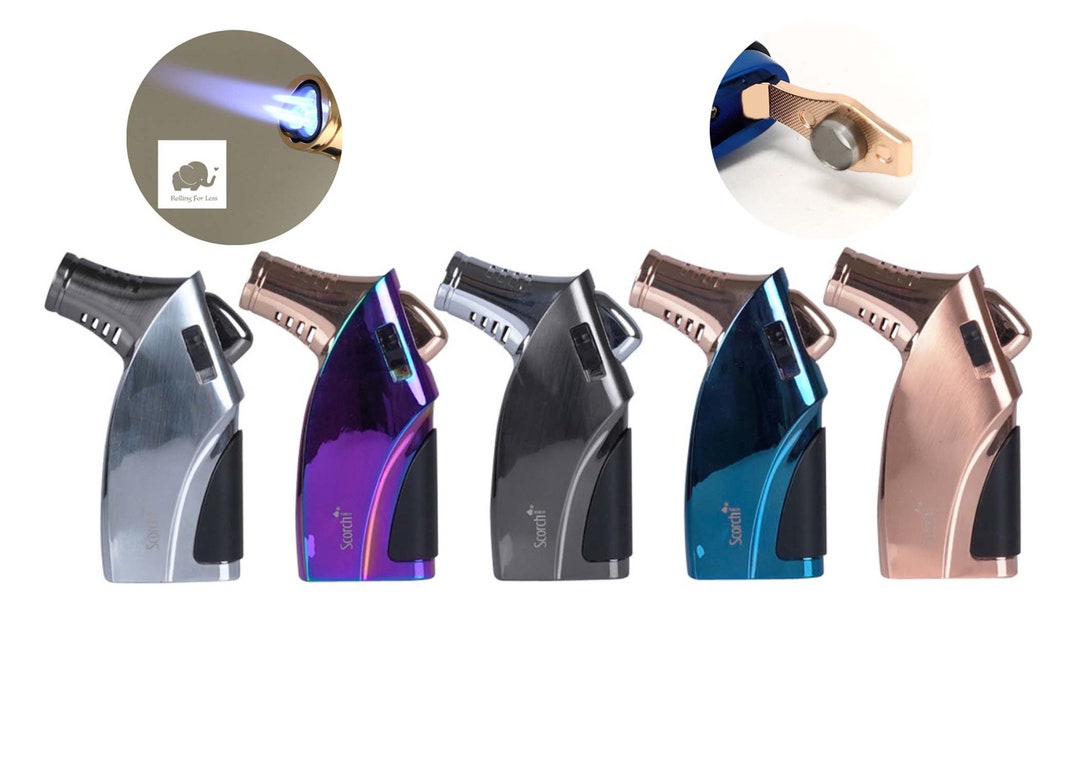 Scorch Torch 45 Degree Triple Torch With Cigar Punch Torch Lighter - Etsy