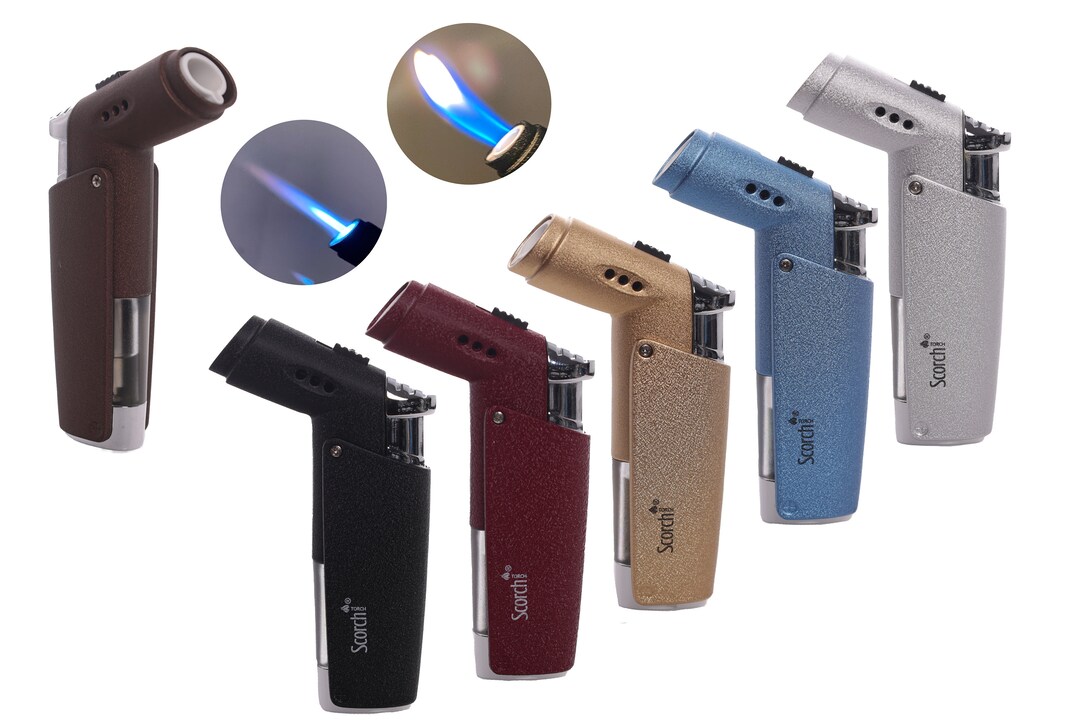 Scorch Torch Single Torch®ular Flame 45 Deg Torch Lighter - Etsy