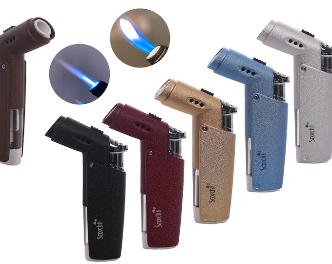 Scorch Torch Single Torch®ular Flame 45 Deg Torch Lighter - Etsy