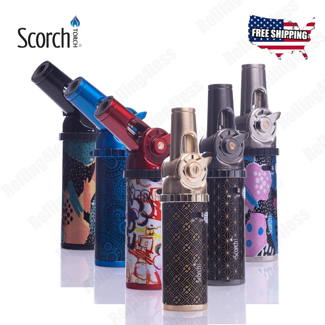 Scorch Torch Adjustable Angle Single Flame Torch Lighter - Etsy
