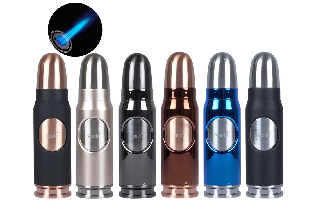 Scorch Torch Bullet Design Single Flame Torch Lighter Assorted Color - Etsy