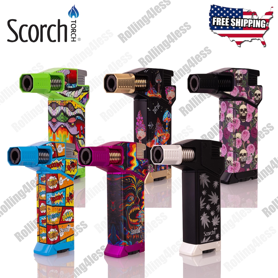 Scorch Torch Easy Grip Straight Single Flame Torch Lighter - Etsy
