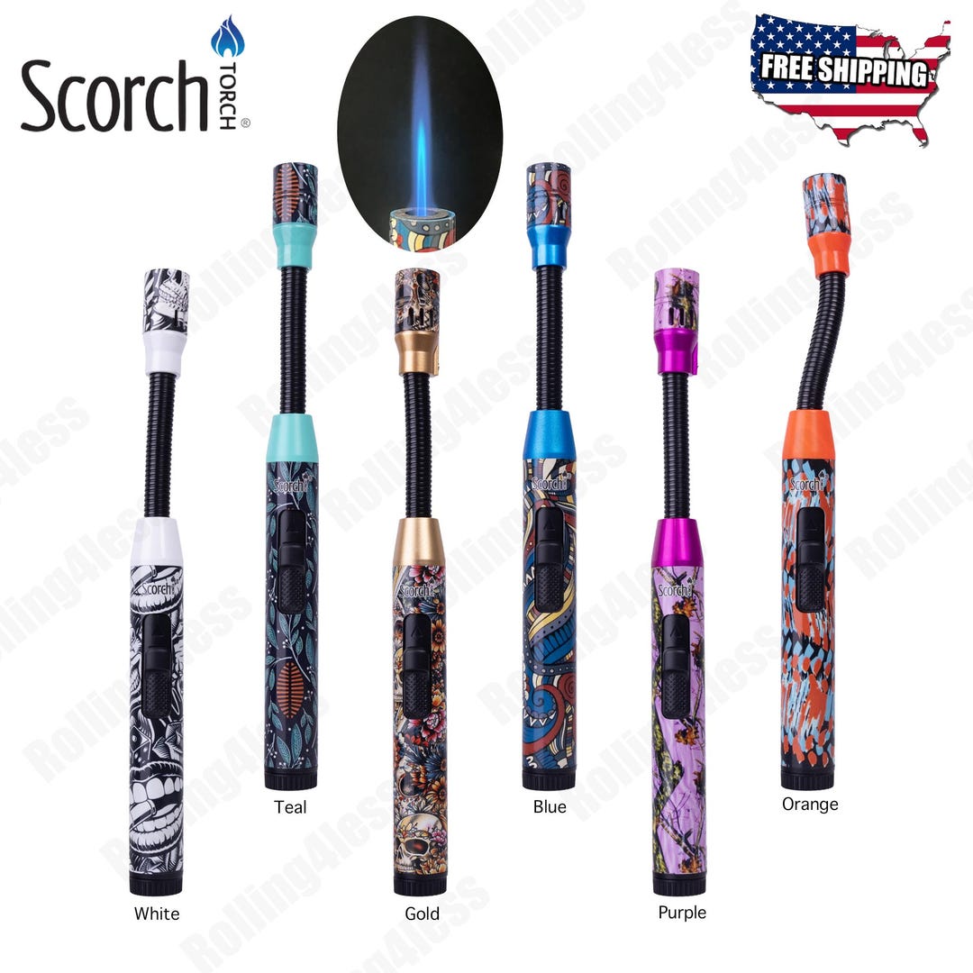 Scorch Torch Single Flame Flexable Torch Lighter - Etsy