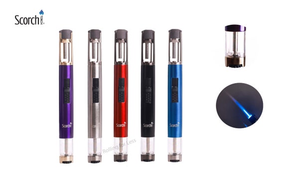 Scorch Torch Slim Pencil W/ Butane Window Single Flame Torch - Etsy