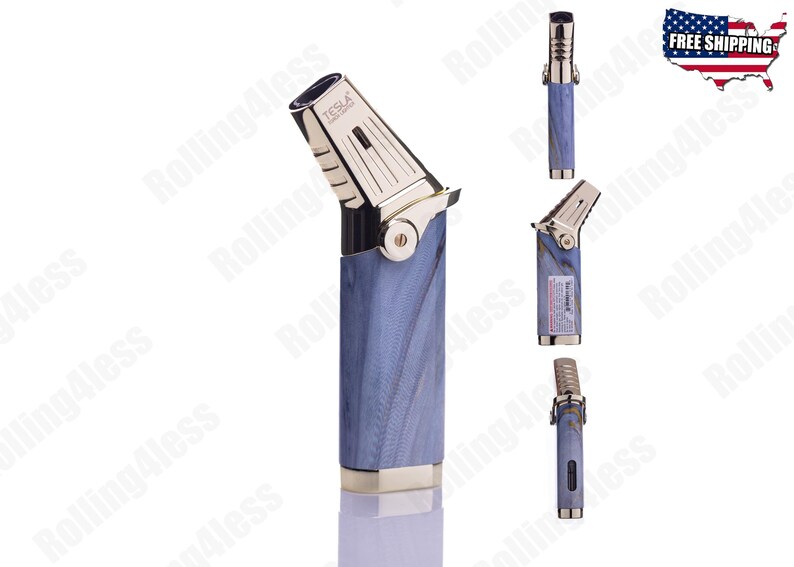 Tesla Coil Lighters Easy Grip Angle Triple Flames Torch Lighter - Etsy