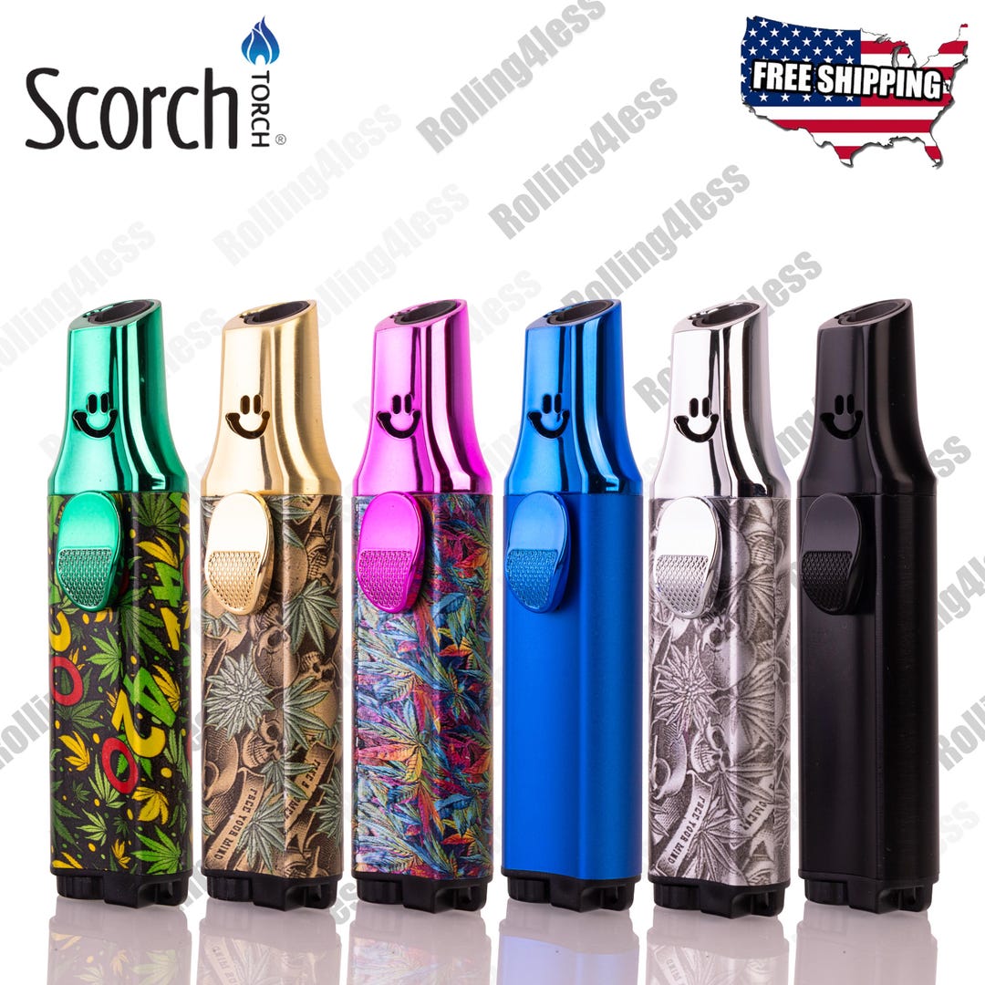 Scorch Torch Easy Grip Straight Single Flame Torch Lighter - Etsy