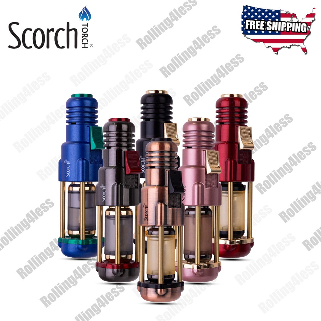 Scorch Torch Platinum Single Flame Pencil Torch Lighter - Etsy