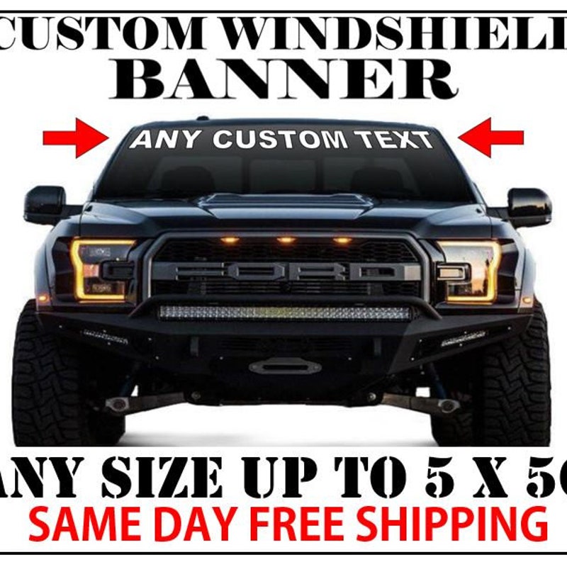Windshield Decal - Etsy