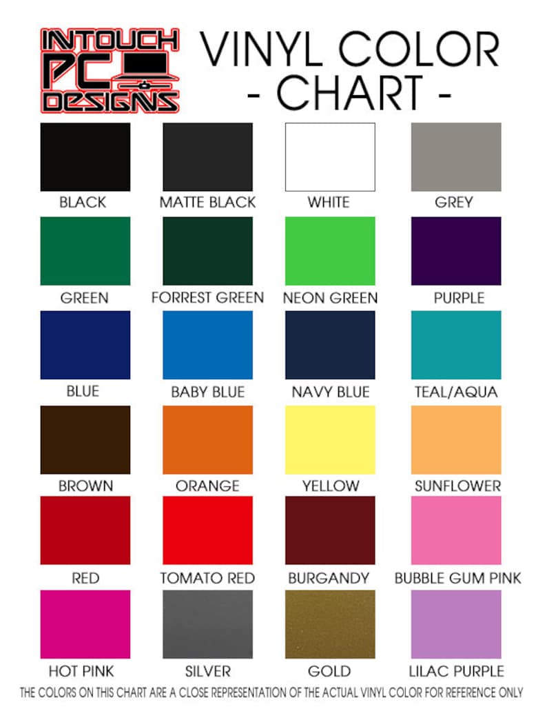 Custom Vinyl Decals / Sticker Any Logo or Image FAST FREE - Etsy