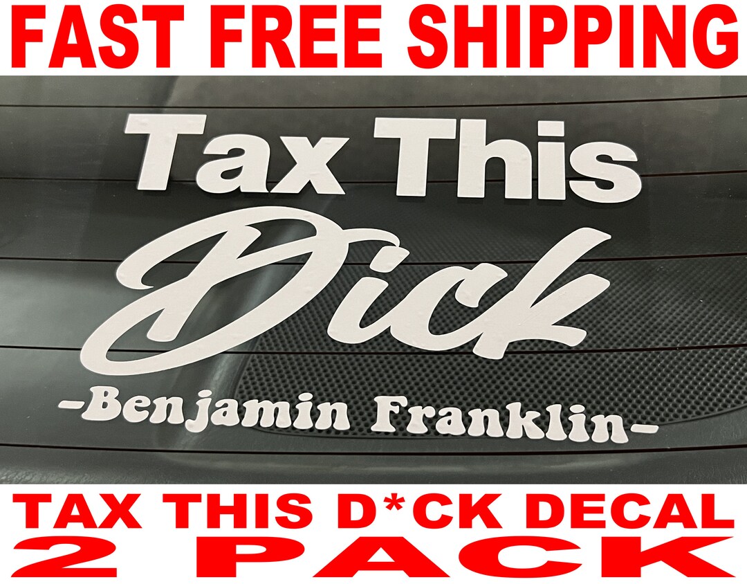 This This Dick Decal - 2 Pack - High Quality and FAST FREE Shipping - Etsy
