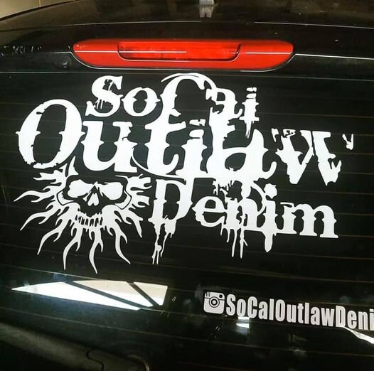 Large Custom Vinyl Decals / Sticker Any Logo Or Image FAST | Etsy