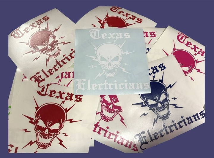 Large Custom Vinyl Decals / Sticker Any Logo Or Image FAST | Etsy