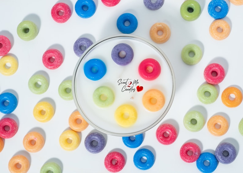 FRUIT LOOP CANDLE - Etsy