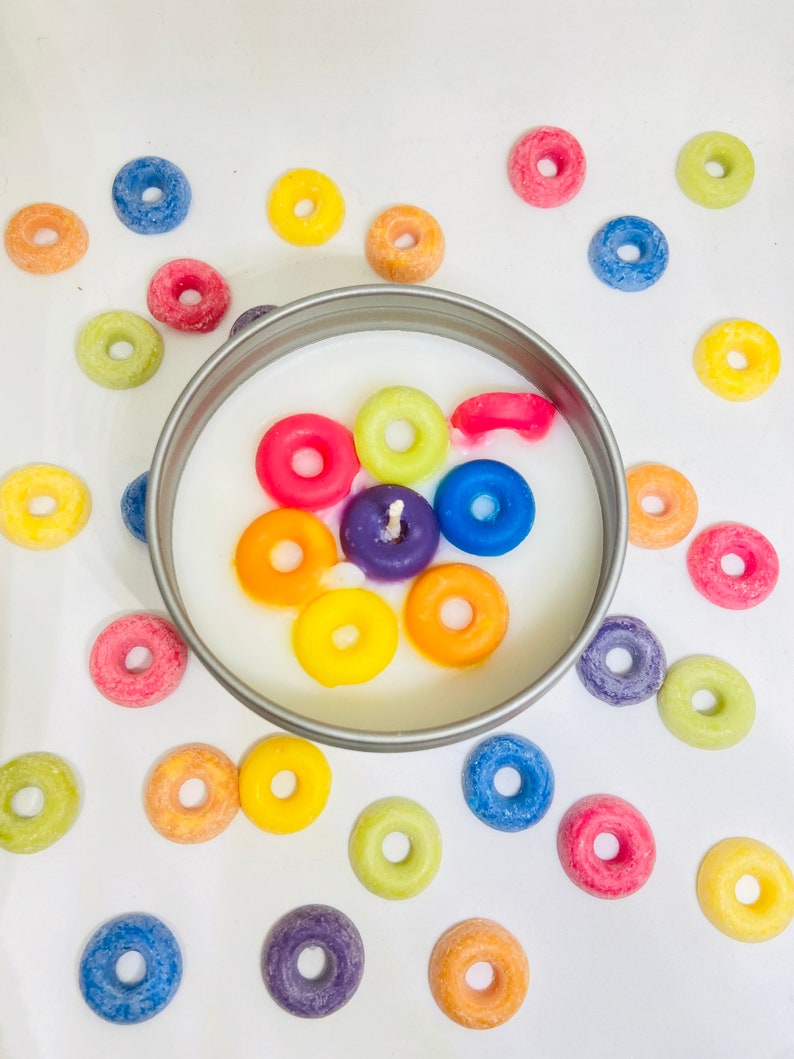 FRUIT LOOP CANDLE - Etsy