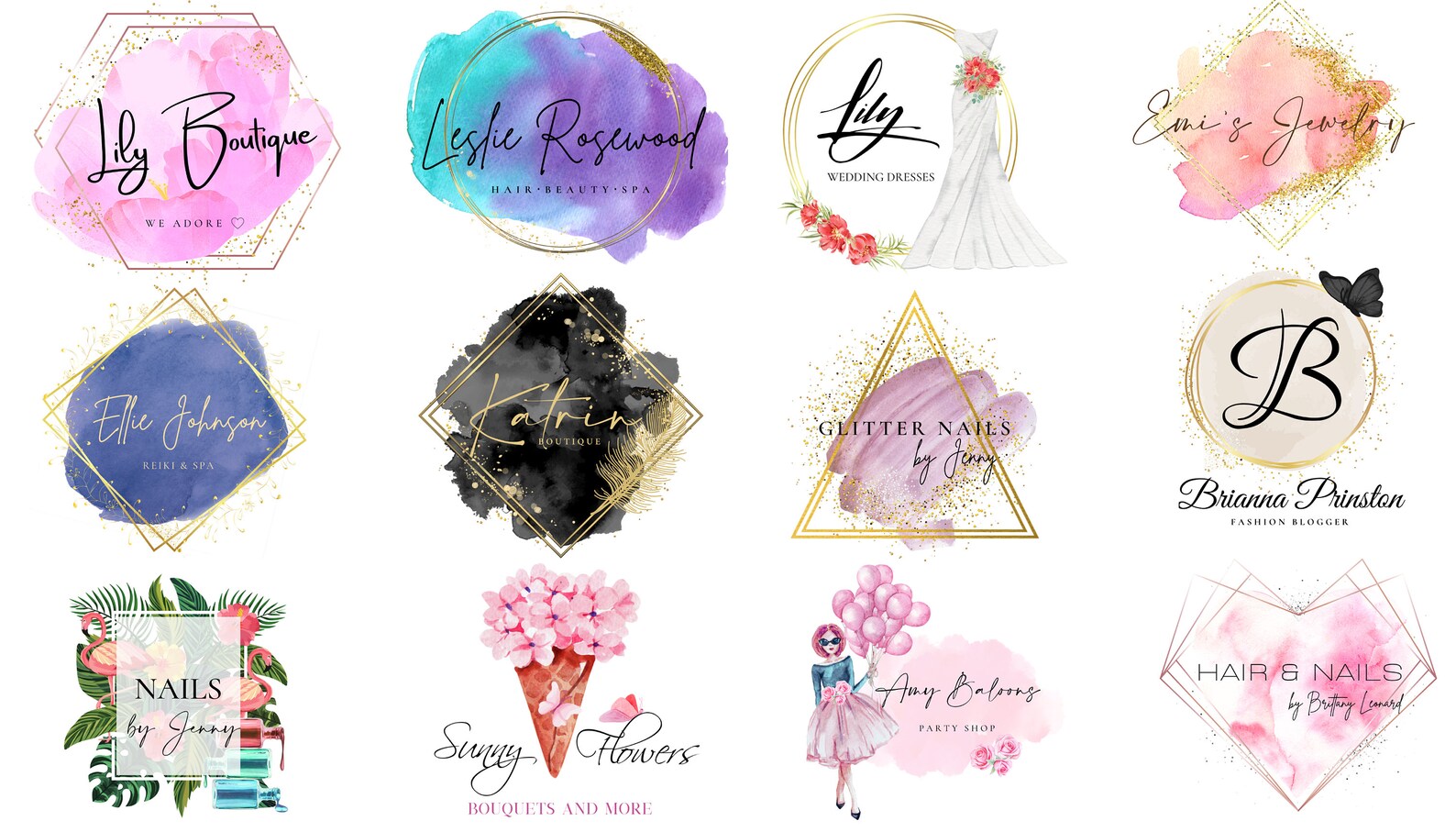 Logo Design Watermark Signature logo Affordable Price | Etsy