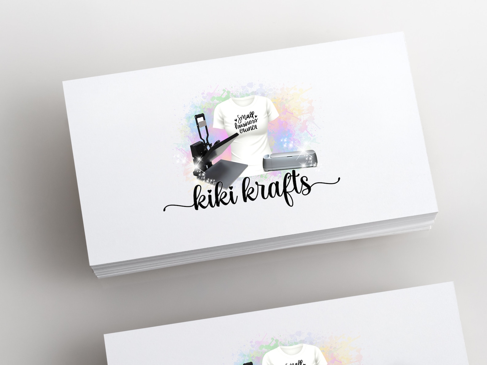 Heat Press Logo Design, Cricut Logo, Small Craft Business Branding, PNG ...