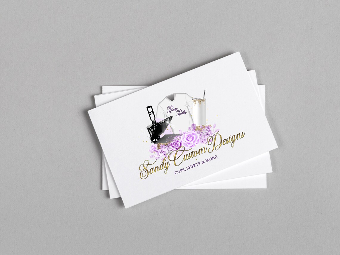 Crafting Logo Design Heat Press Logo Template DIY Cricut - Etsy