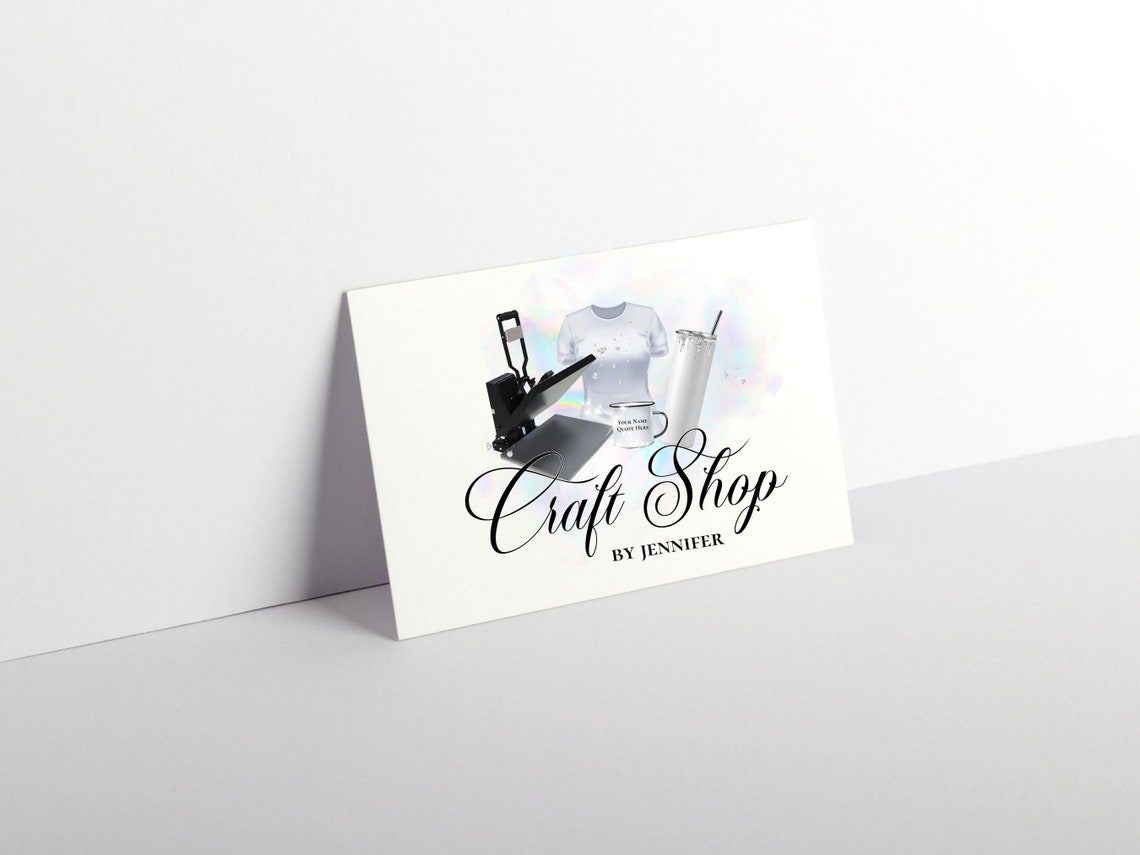 Craft Business Logo Sublimation Heat Press Machine Logo - Etsy